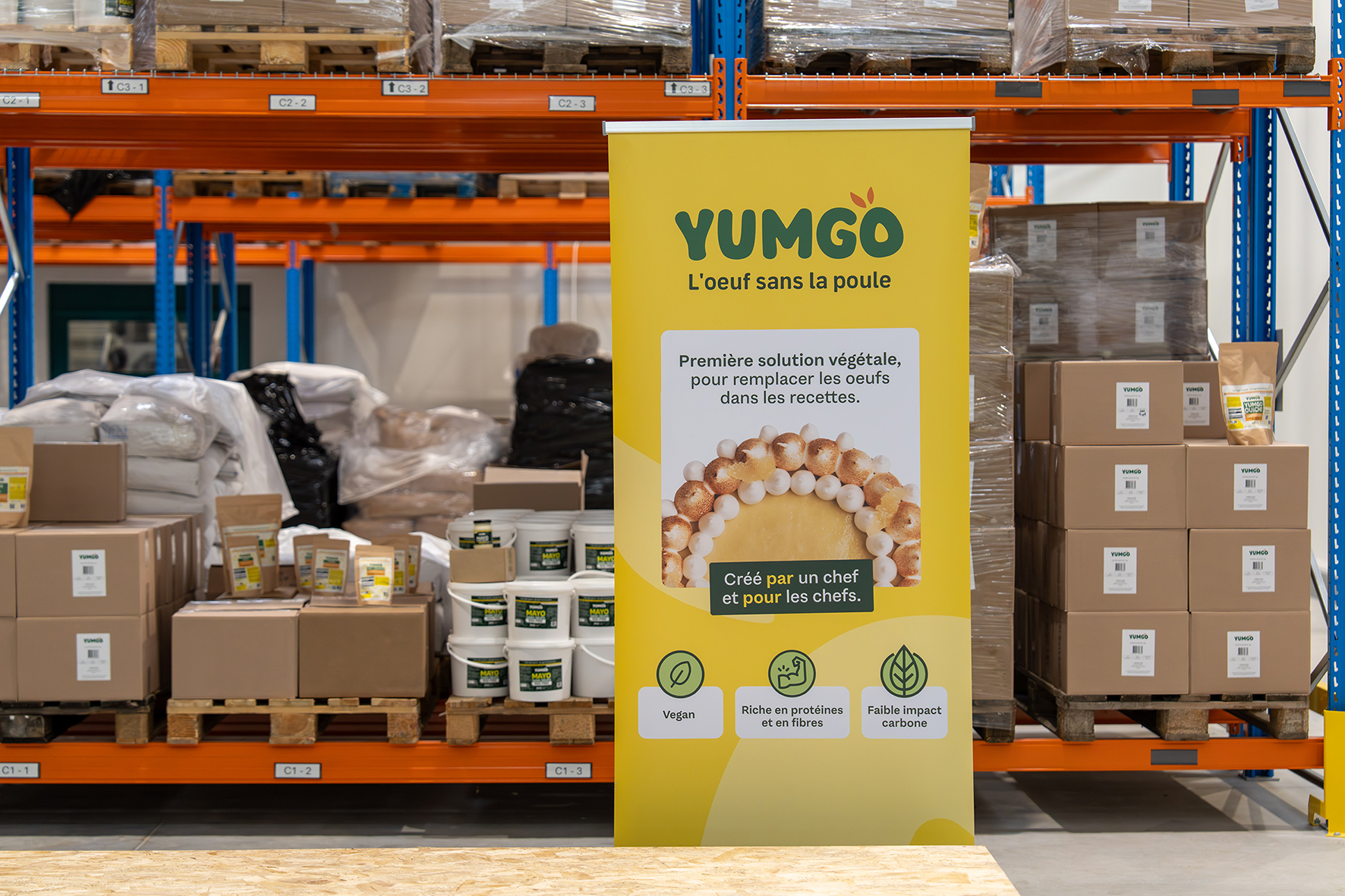 Yumgo, l’œuf végétal made in Moissy - Moissy-Cramayel